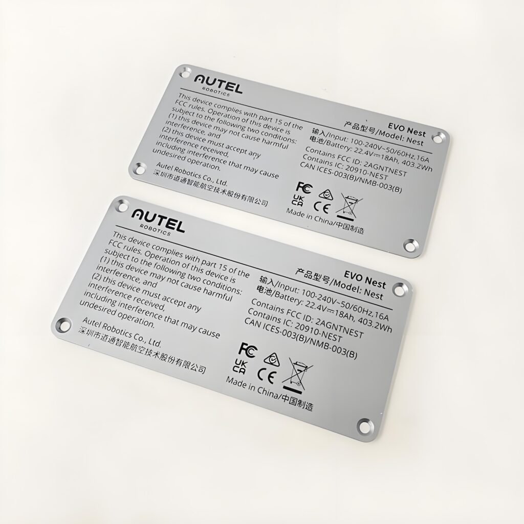 Industrial Equipment Nameplates | Pacific Nameplate